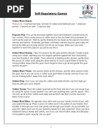 Engaging Theraplay Games for Parents | PDF | Hand | Pillow