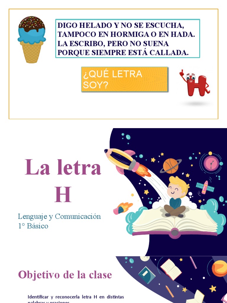 Actividades de Lectura con la Letra H | PDF | Artes del Lenguaje y ...