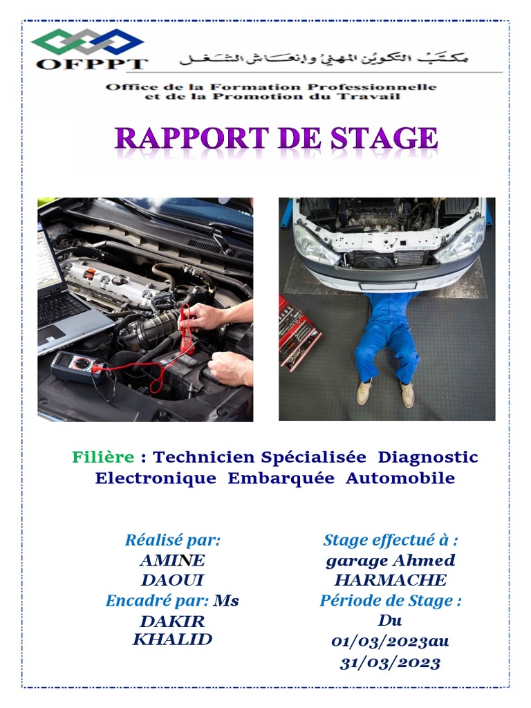 Rapport Stage D Daoui | PDF