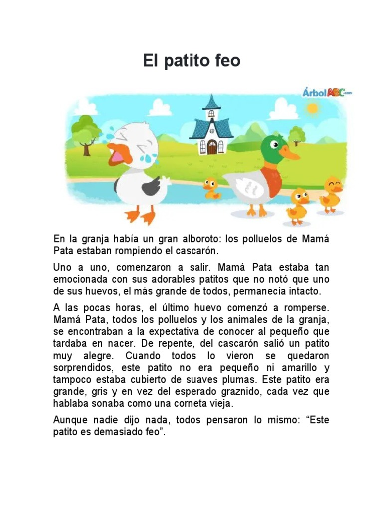 El Patito Feo: Un Cisne en la Granja | PDF