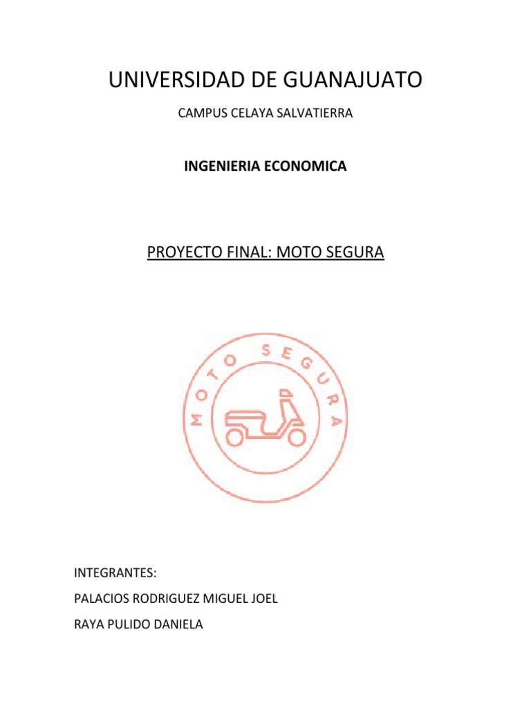 Proyecto Final Ingenieria Economica | PDF
