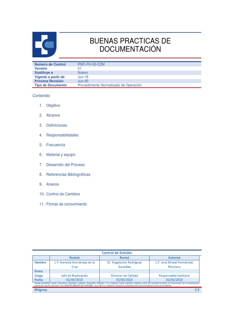 Buenas Practicas de Documentación | PDF