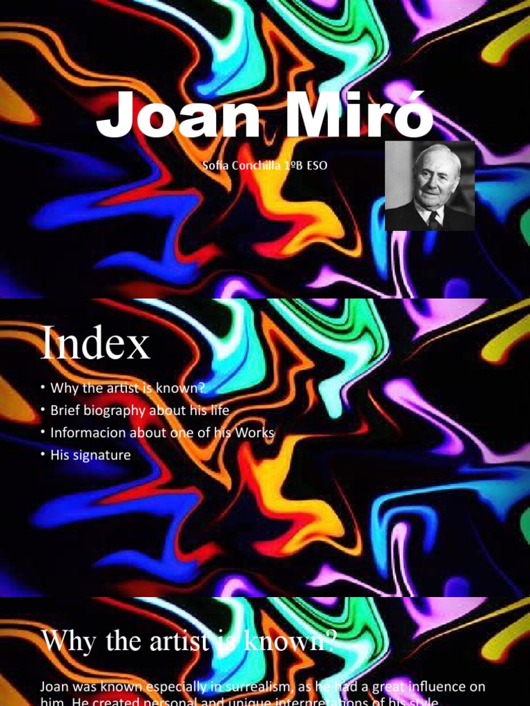 Joan Miró | PDF