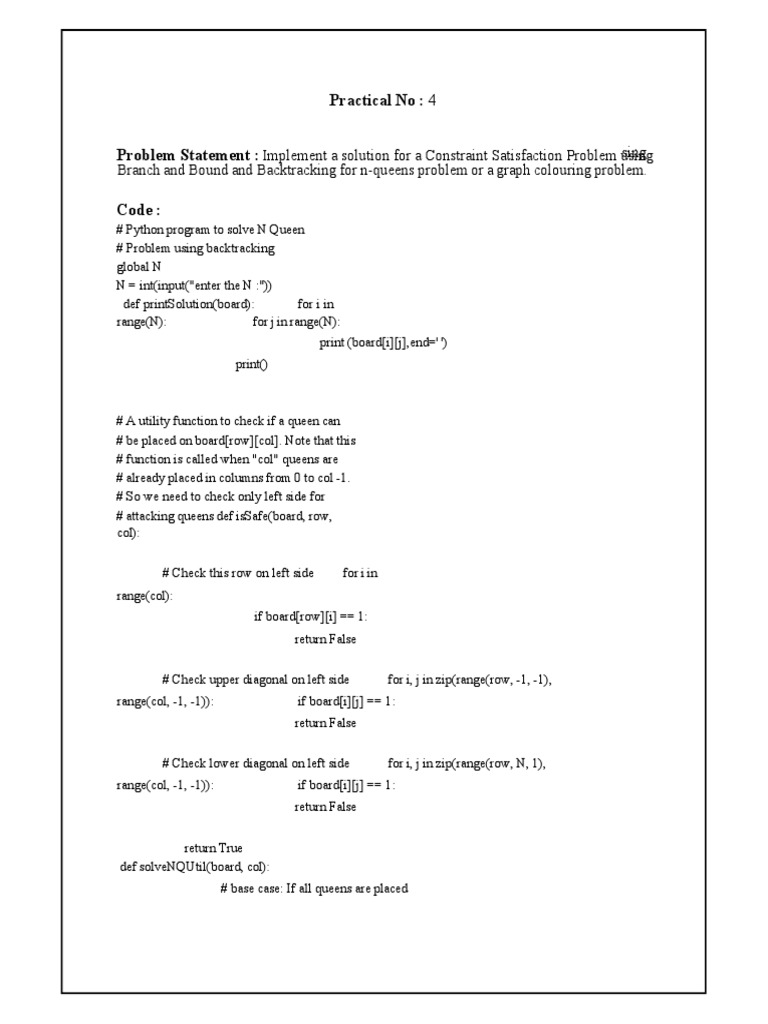 Ai Practical Code | Download Free PDF | Algorithms | Algorithms And Data Structures