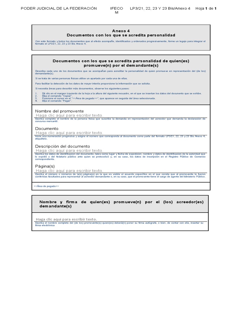Anexo 4 Doc Acred Personalidad | PDF | Política | Ciencias sociales