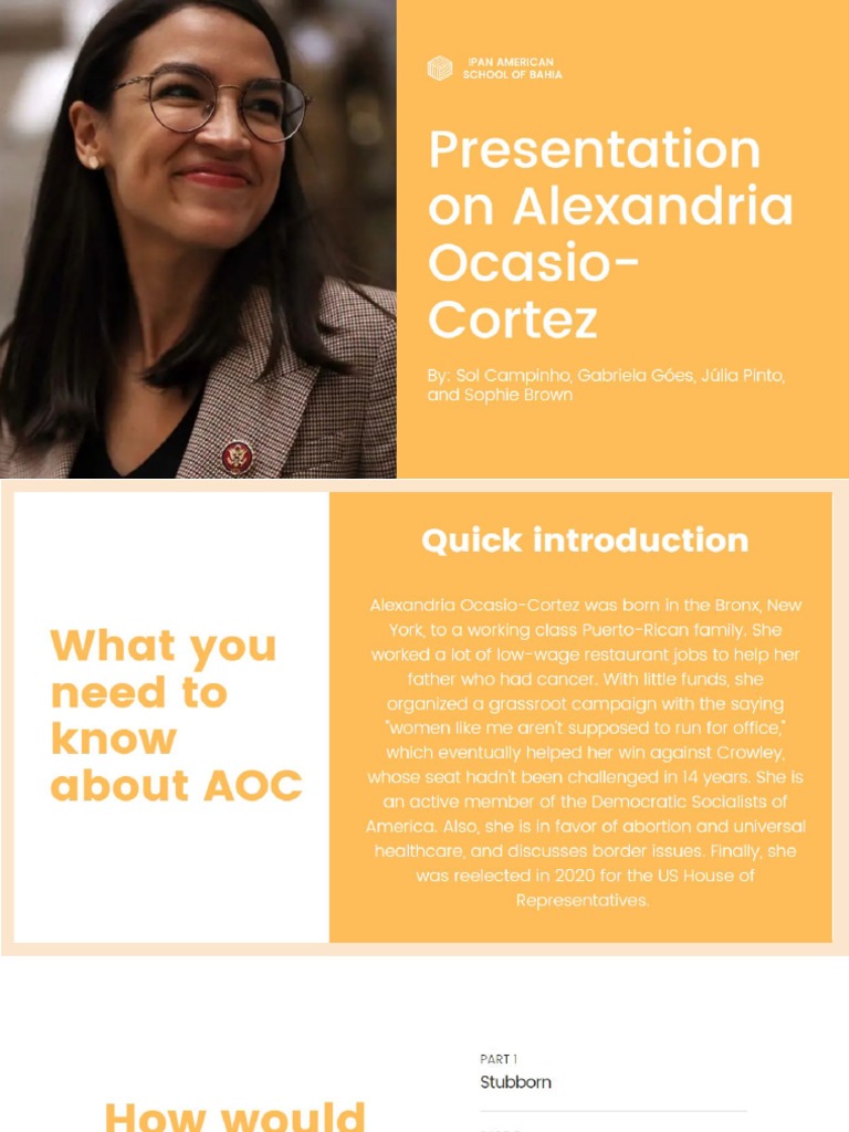 AOC on Courage and Advocacy | PDF