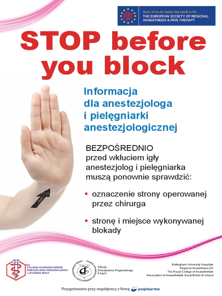 Stop Before You Block - Plakat PDF | PDF