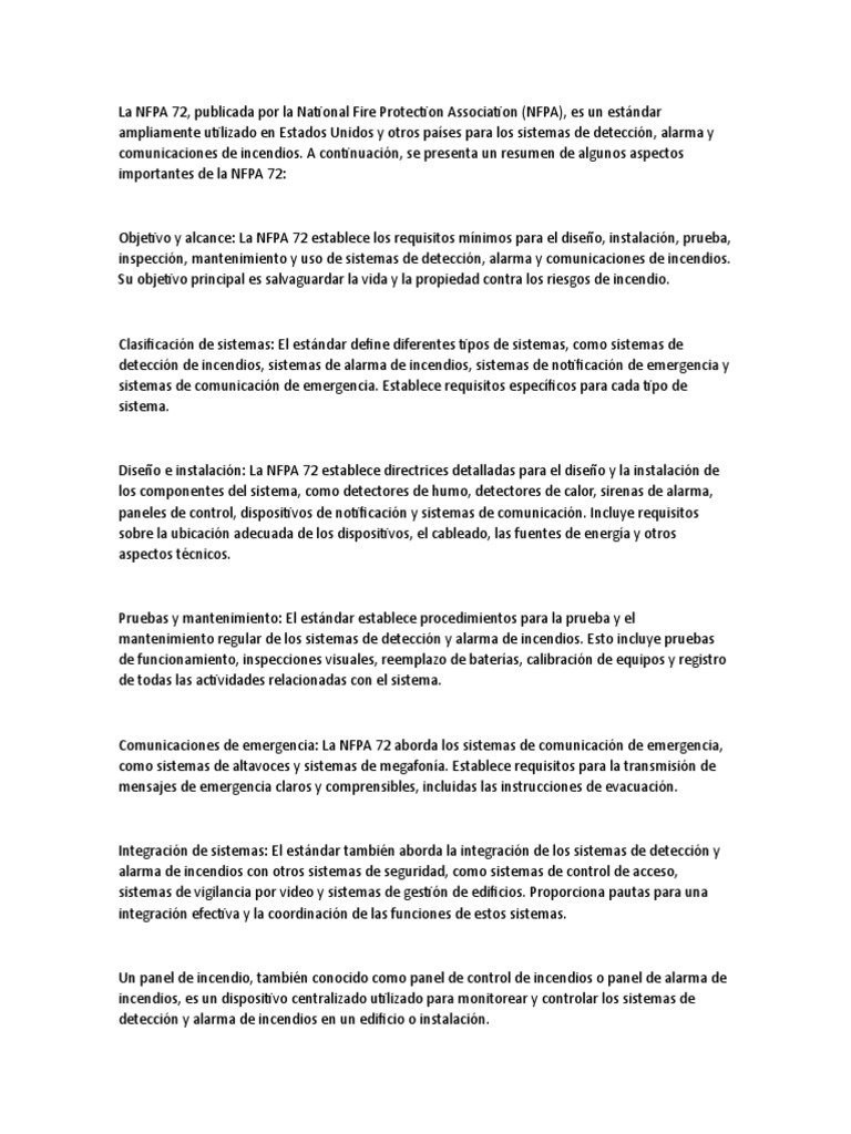 La NFPA 72 | PDF | Ascensor