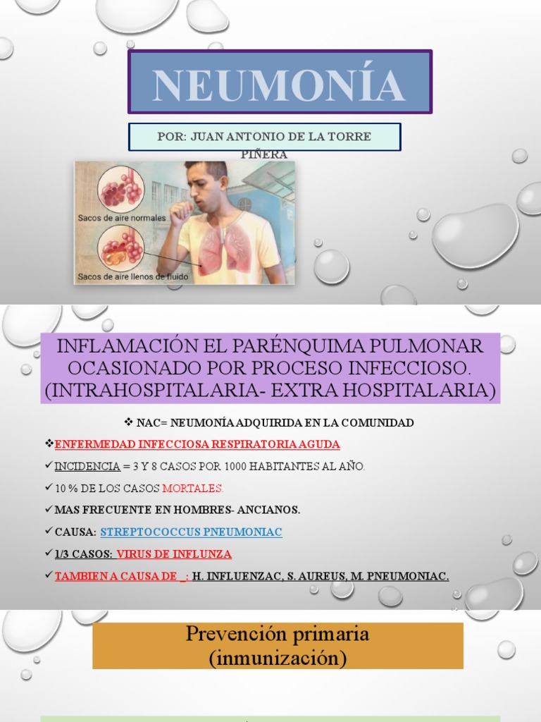 NEUMONÍA | PDF | Neumonía | Medicina