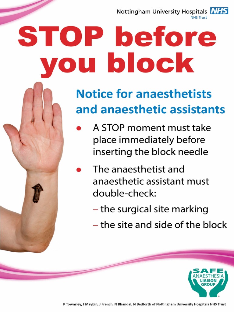 Stop Before You Block ENG 2014 | PDF