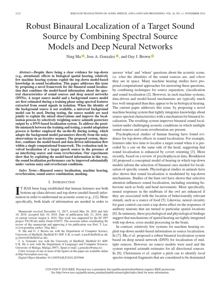 Robust Binaural Localization Of A Target Sound Source By Combining Spectral Source Models And