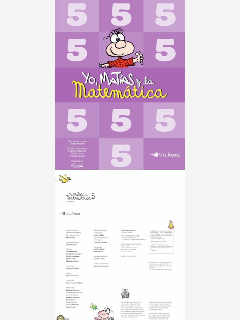 Yo Matías y Las Matemáticas 5 | PDF
