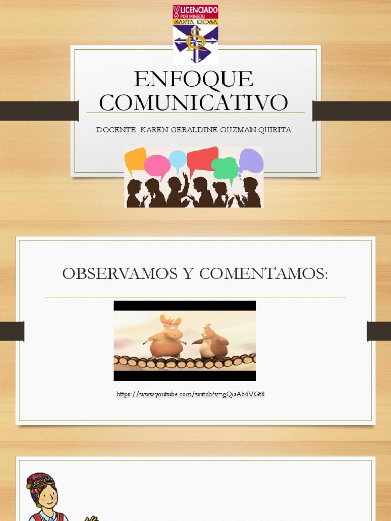Enfoque Comunicativo | PDF