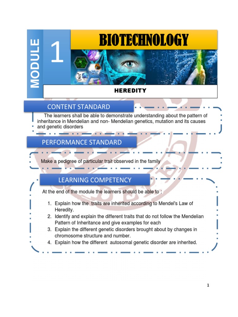 Biotech Q3 Melc Module 1 | PDF