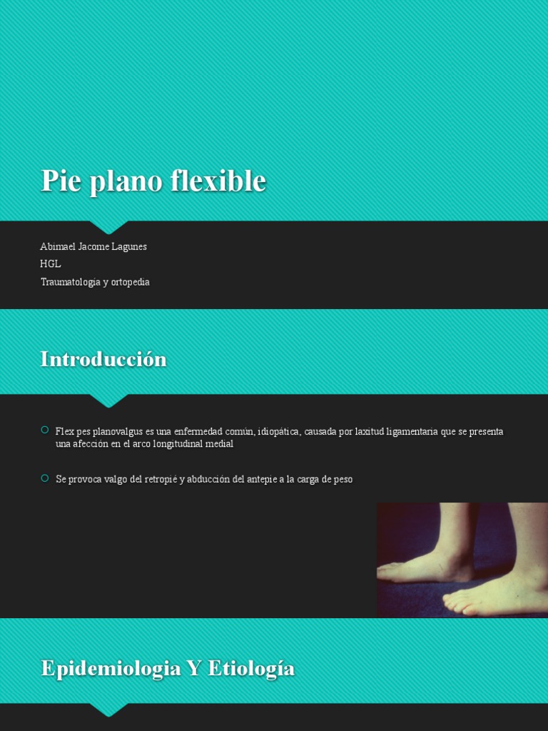 Pie Plano Flexible | PDF | Salud y bienestar