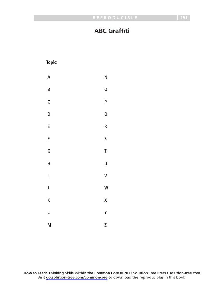 ABC Graffiti | PDF