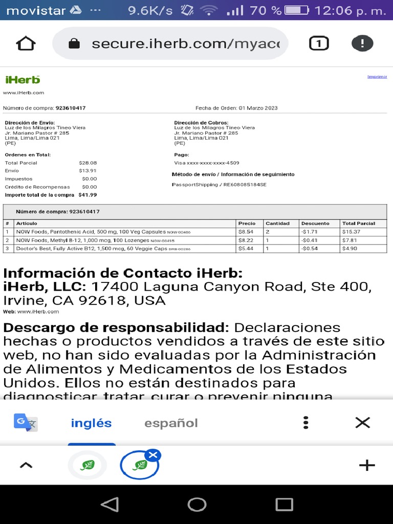 Factura Virtual | PDF