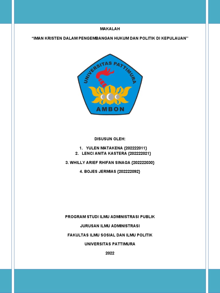 MAKALAH Pak Kel 7 | PDF