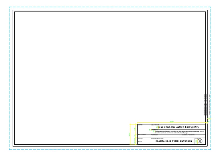 Modelo de Plano y Cajetin A2 | PDF