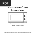 Microwave Oven Specification | PDF | Home & Garden | Computers