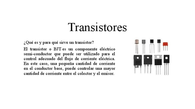 Transistores | PDF
