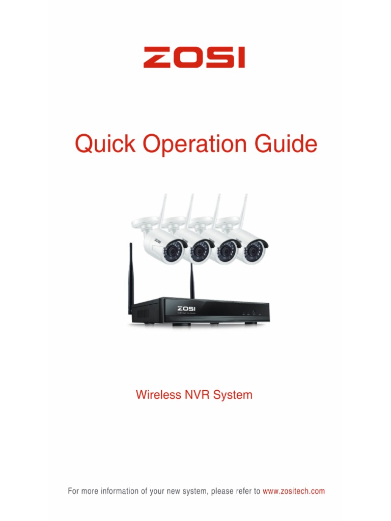 Quick Operation Guide - ZR08DP | PDF
