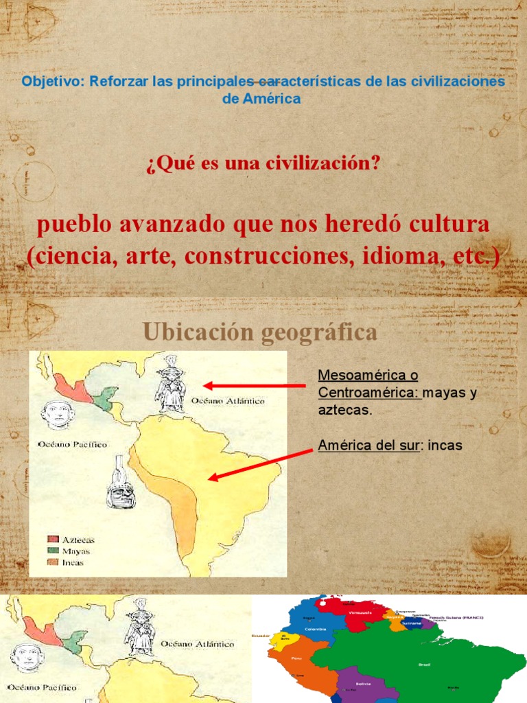 Civilizaciones de America | PDF | Imperio Inca | Civilización maya