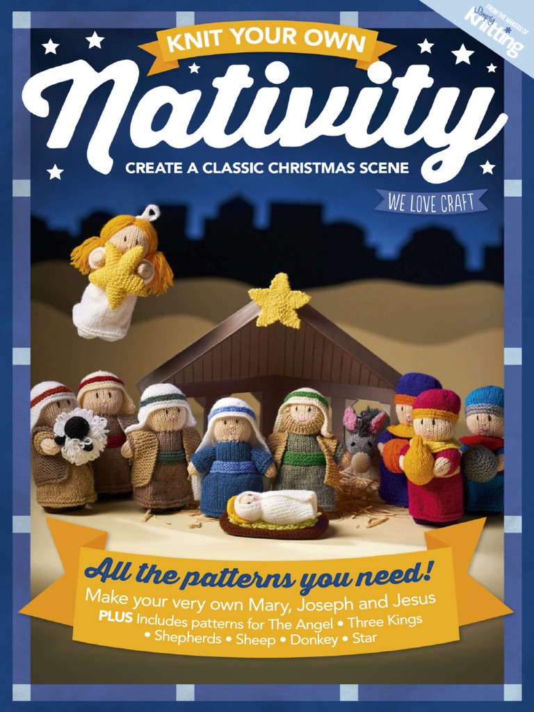 Simply Knitting Knit Your Own Nativity 2018 | PDF | Knitting | Yarn