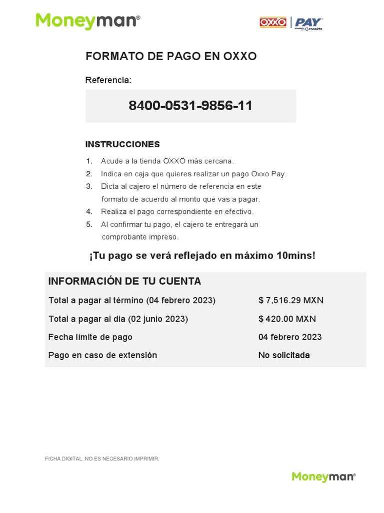 Oxxo 660517 8396843 | PDF | Finanzas y dinero