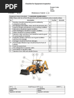 Hand Tool Register Checksheet - Daily | PDF | Tools | Equipment