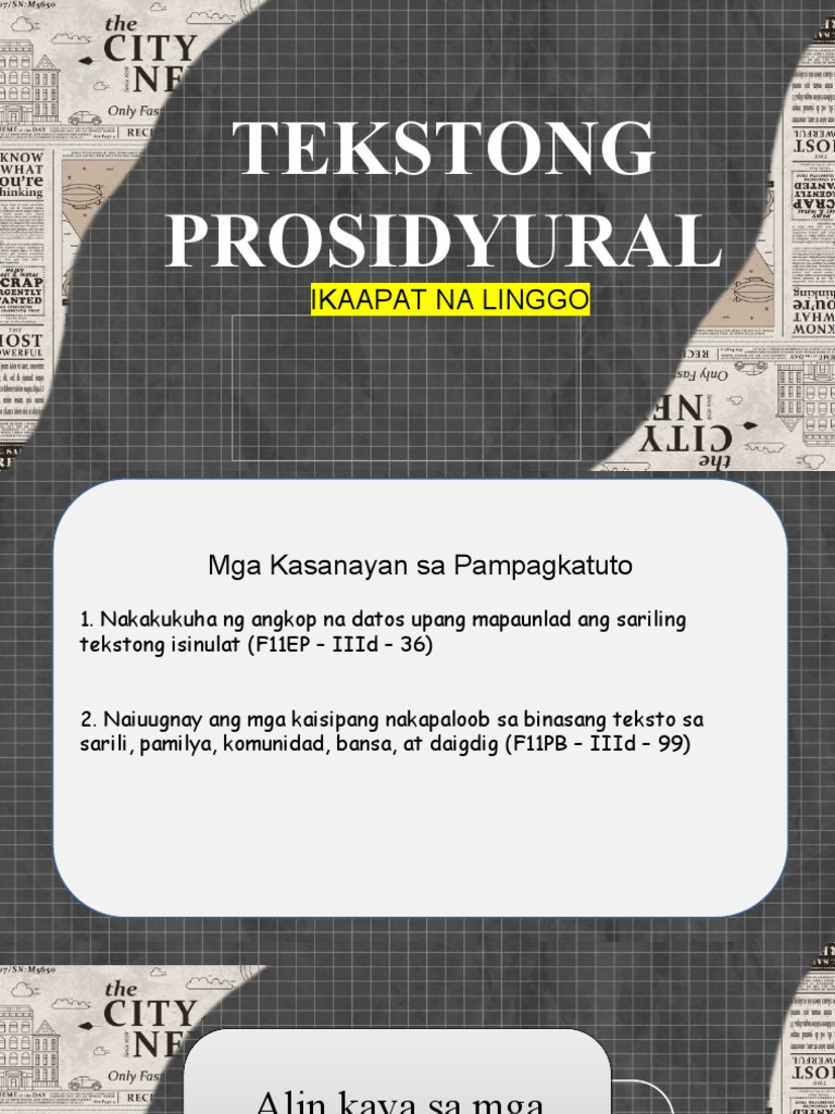 Tekstong Prosidyural | PDF