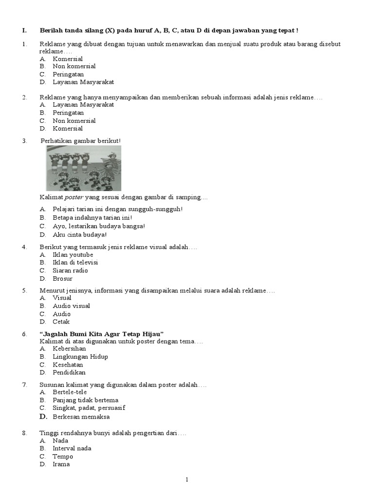 Soal PAS SBDP KELAS 6 2023 | PDF