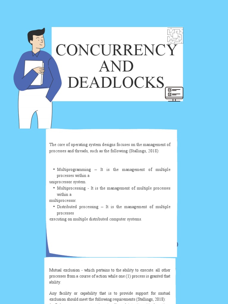 Group4 Report Concurrency And Deadlocks Pdf Process Computing Concurrent Computing