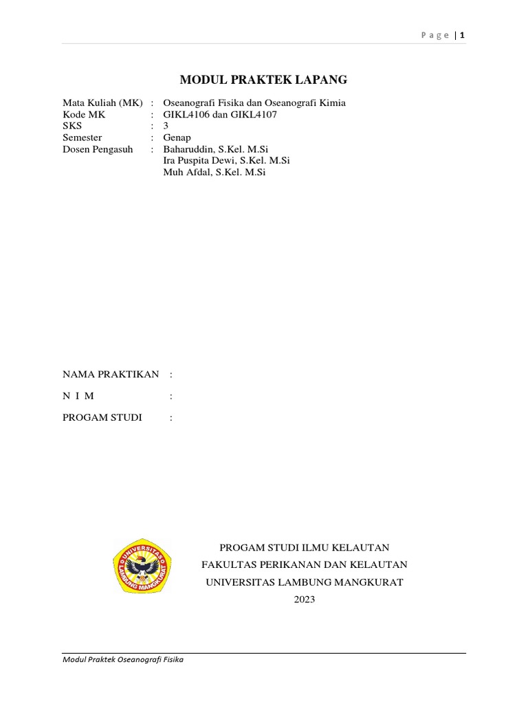Modul Praktek OsfisOskim - 2023 | PDF
