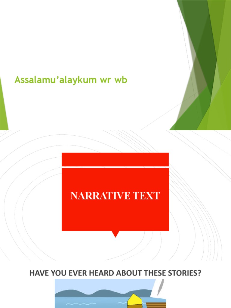 Materi Narrative Text | PDF