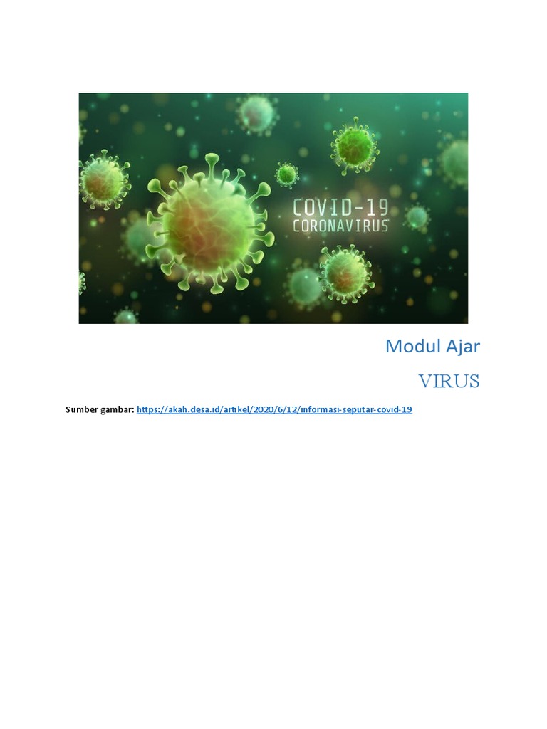Modul Ajar Virus X 23 | PDF