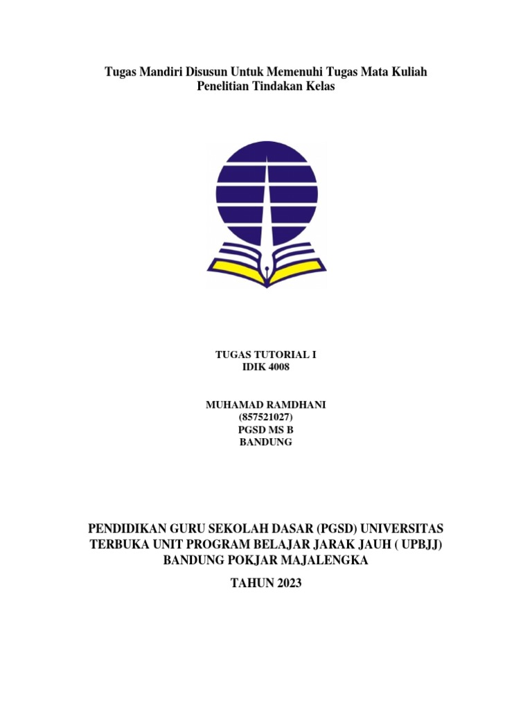 Naskah Soal TT 1 - PTK - 2023 New | PDF