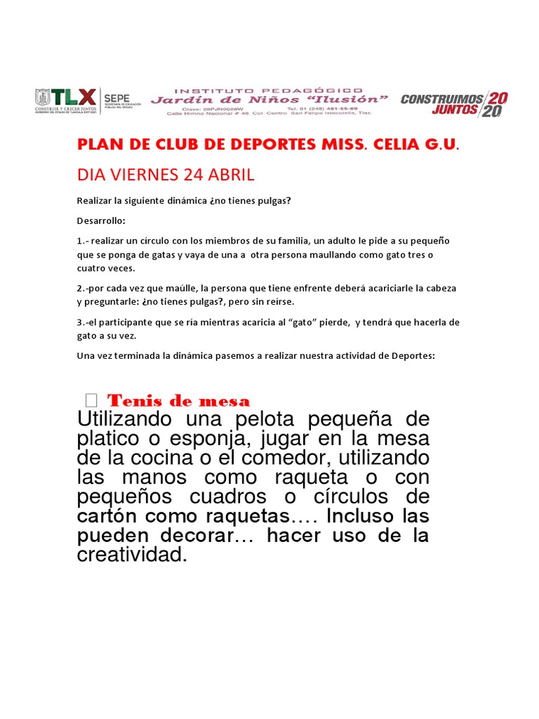 Club de Deportes Miss Celia | PDF