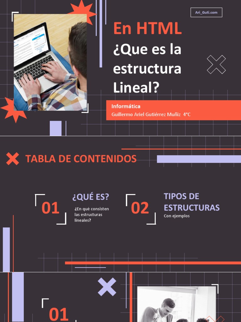 Estructura Lineal | PDF | Red mundial | Internet y web