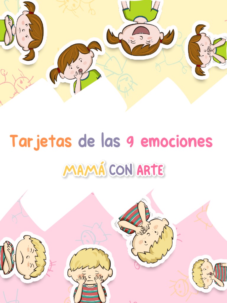 Tarjetas de Las 9 Emociones CONECTAR | PDF