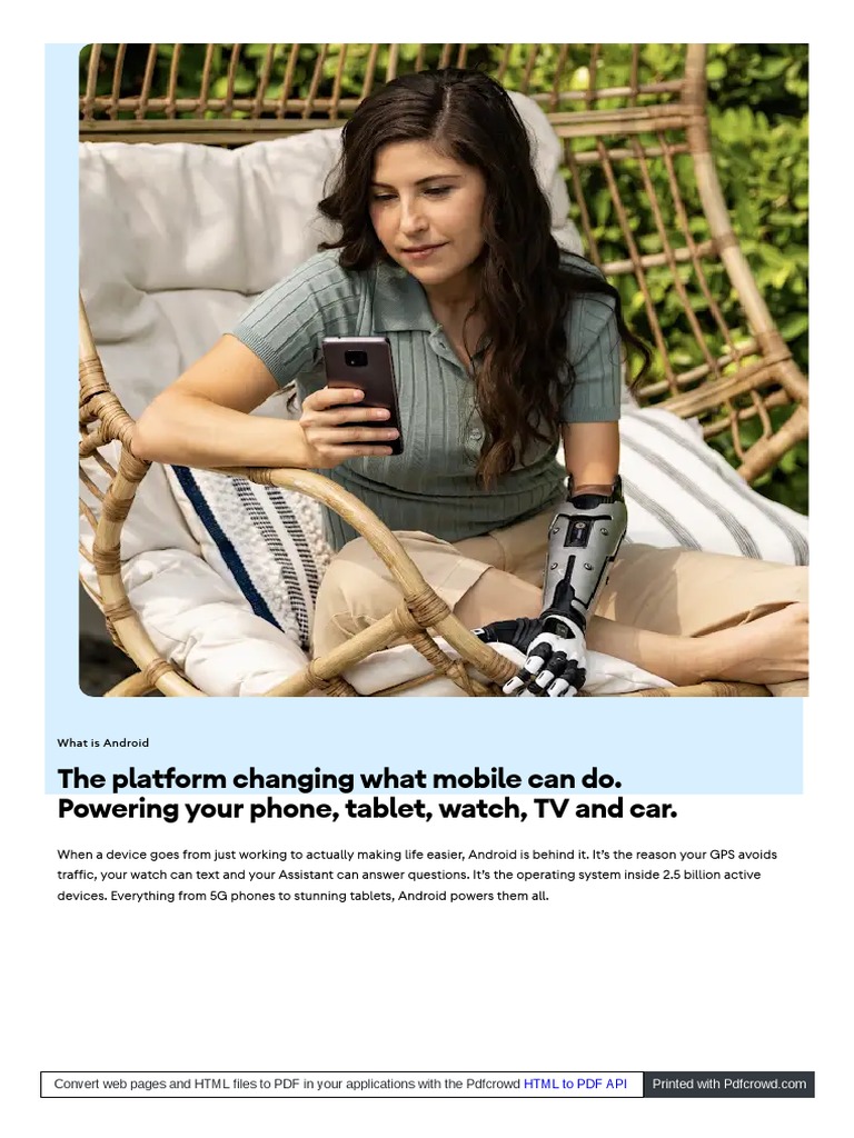 Android: Powering Everyday Devices | PDF | Android (Operating System ...