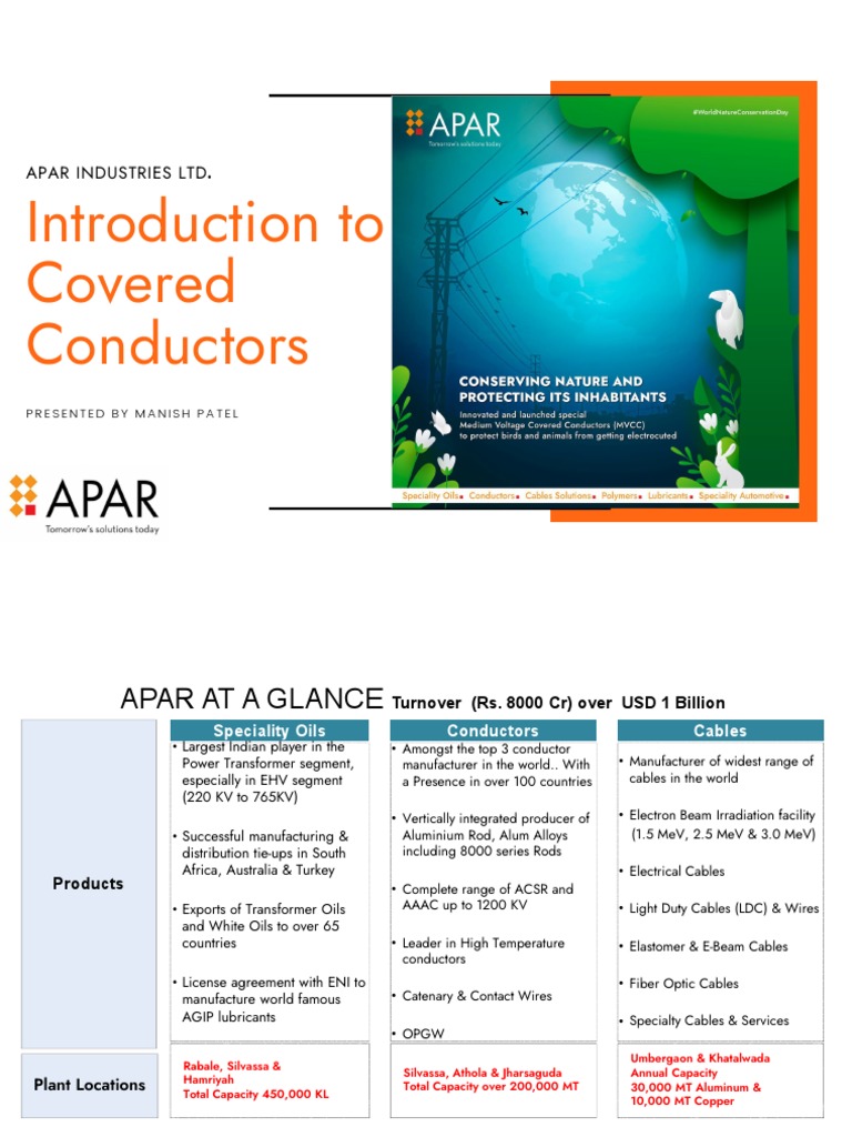 Apar Covered Conductor | PDF