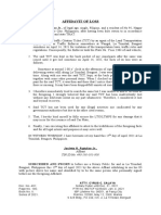 Botswana Affidavit | PDF