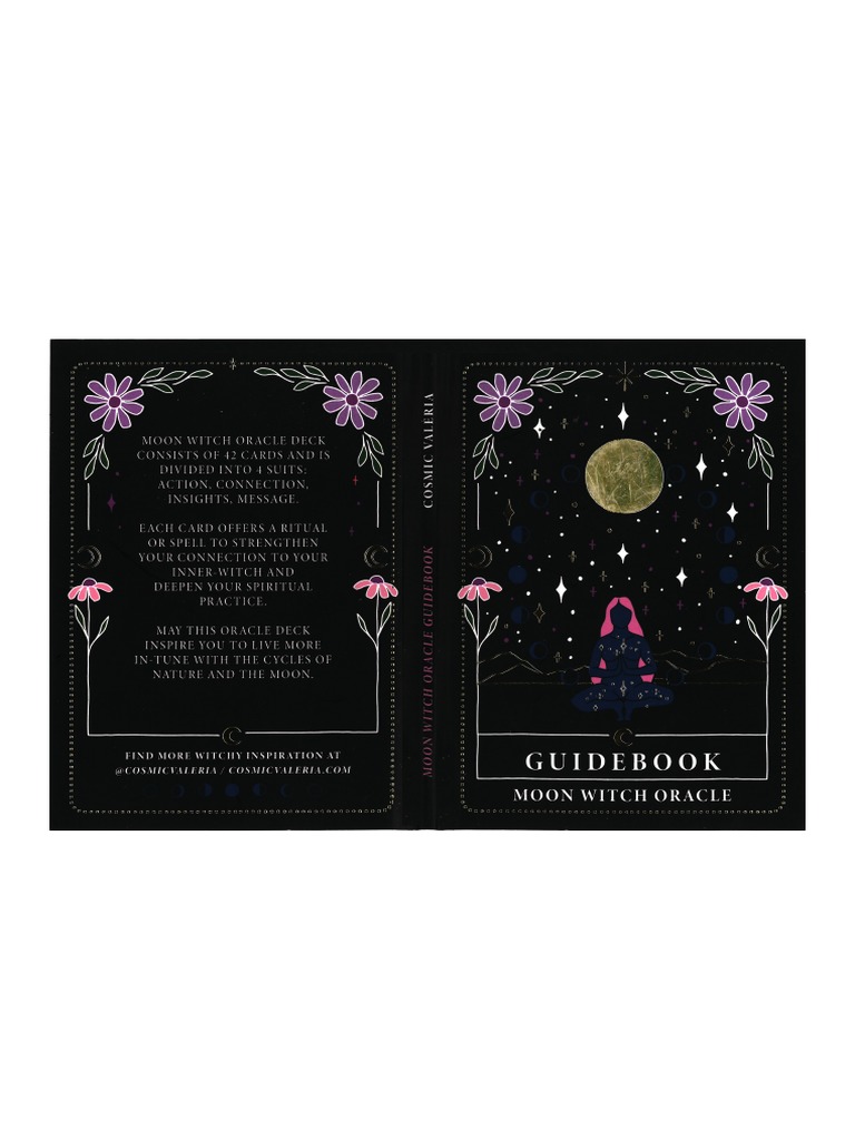 Abrir Guidebook Moon Witch Oracle 2 | PDF