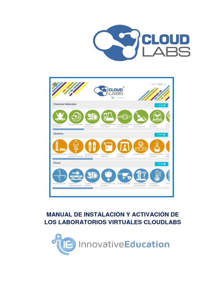 Manual de Instalación CloudLabs SO Windows | PDF | Ventana (informática) | Software de la aplicacion