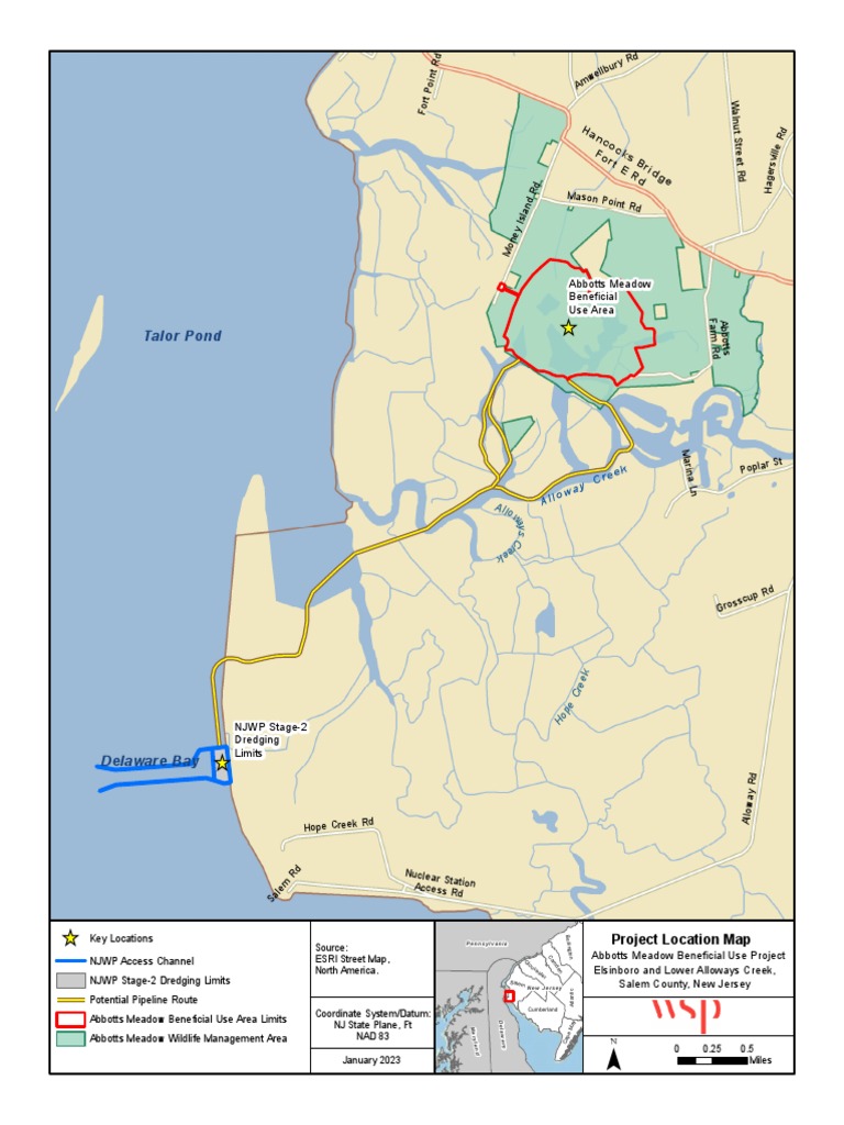 Abbotts Project Location Map For Dredgewire | Download Free PDF | Geodesy