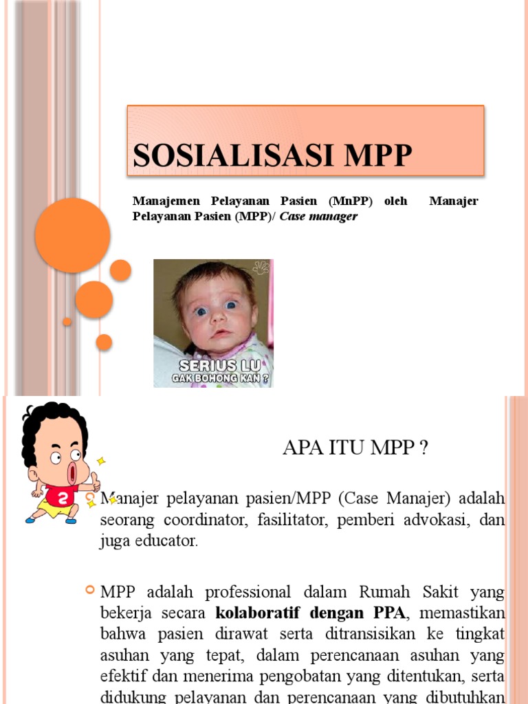 Sosialisasi MPP | PDF