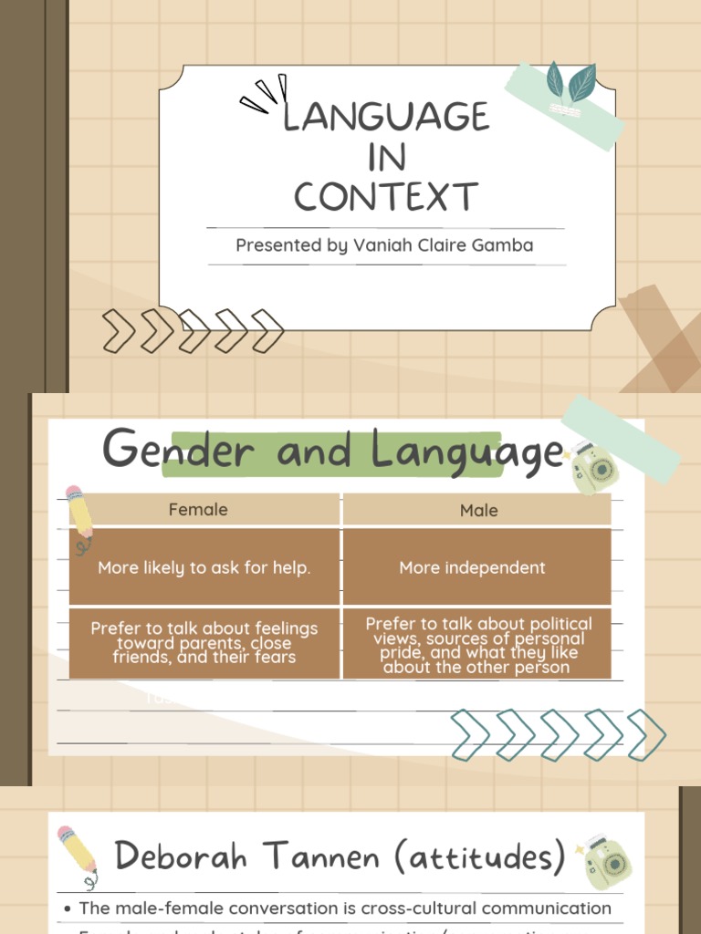 Language in Context | PDF