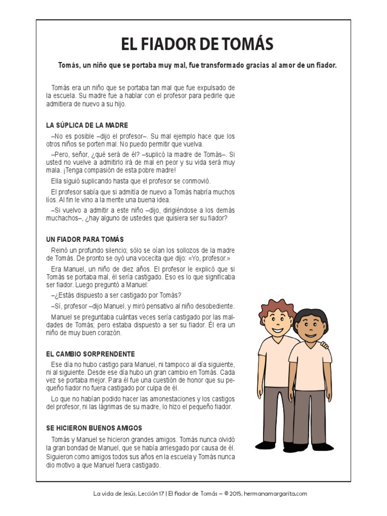 17 El Fiador de Tomas Co1 | PDF