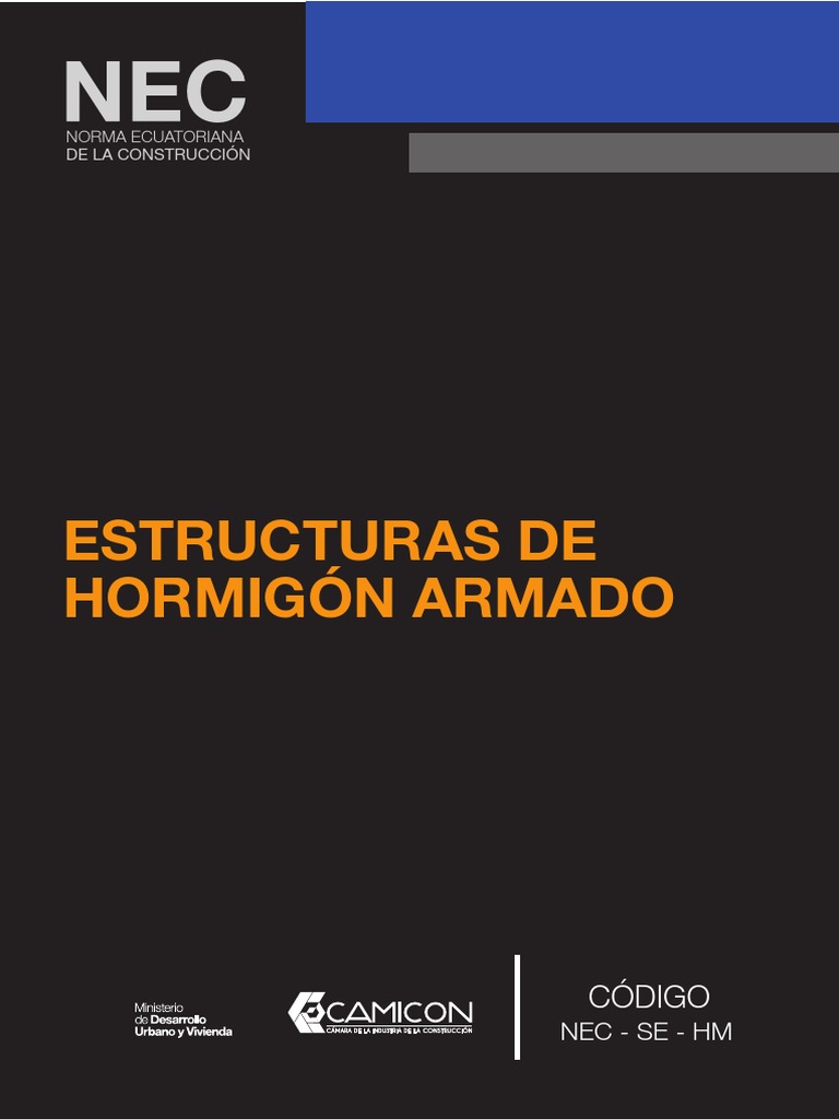NEC SE HM Hormigon Armado | PDF | Hormigón | Cemento